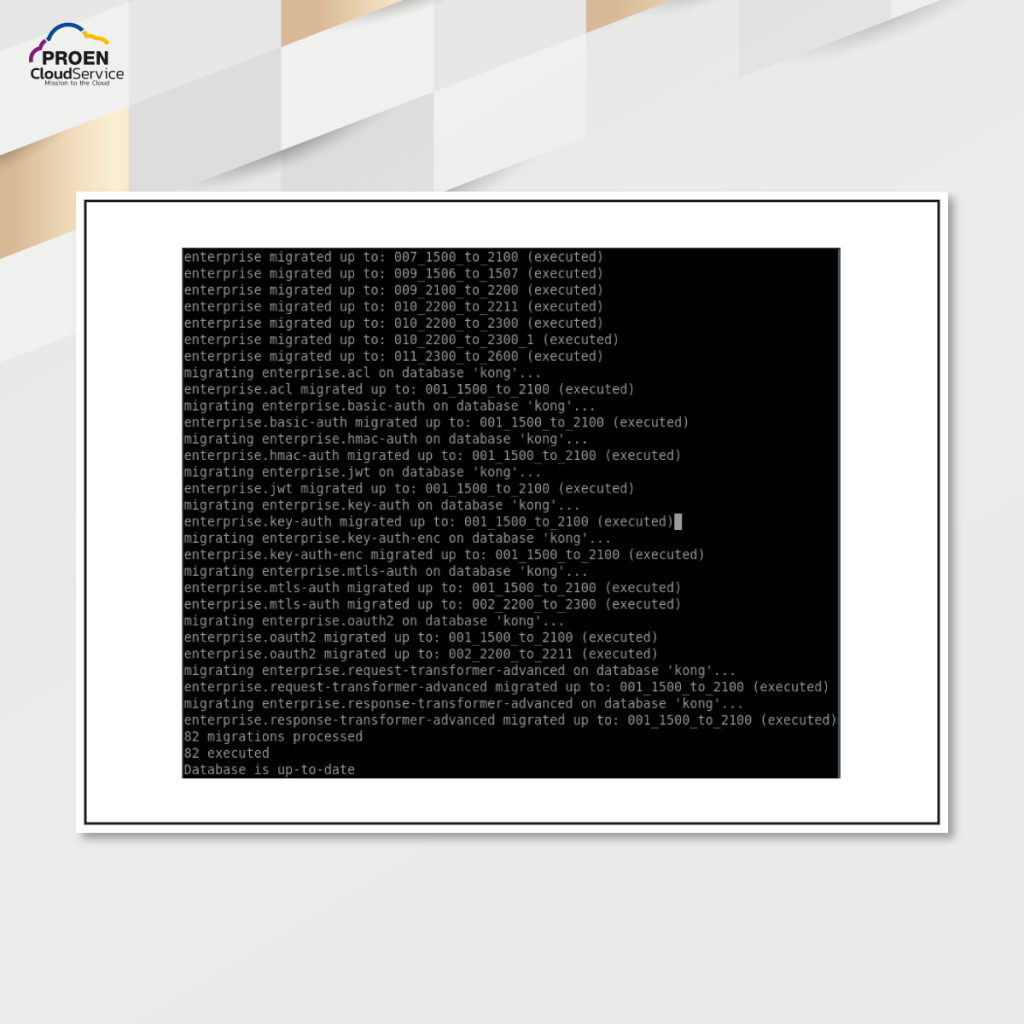 6 ขั้นตอน ติดตั้ง Kong API Gateway บน PROEN Any Cloud - PROEN Cloud